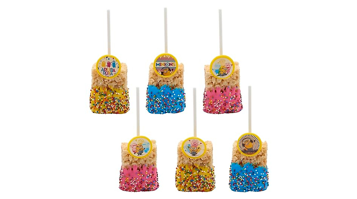 Minions Cupcake Rings - 24 Festive Decorations