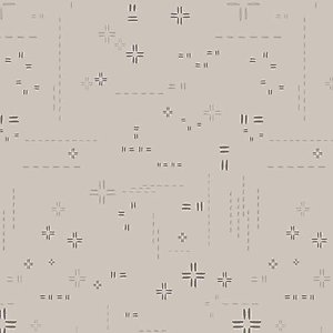 Art Gallery Fabrics Art Gallery Decostitch Elements Porcini Fabric, Grey