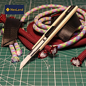 NexLand 2pack S1-P 9mm Utility Knife 30 Degree Tip with G3 Ultra-Sharp Ceramic Blade Snap Off Right Hand