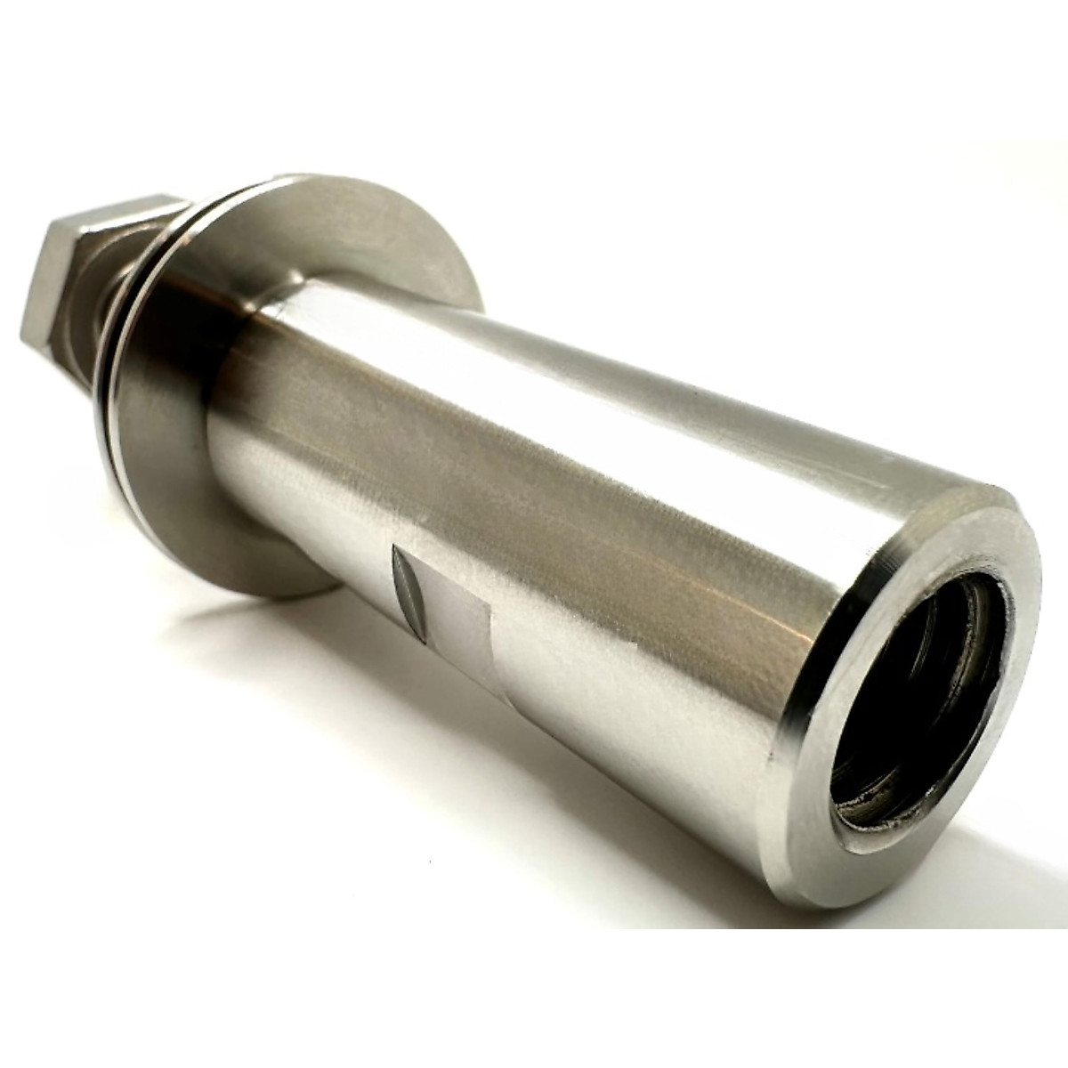 Pro-Graad Stainless Steel 5/8”-11 Angle Grinder Buff Extender Kit, Airway Buffing Polishing Wheel 2-1/4” Extension Shaft, Threaded Arbor Extension Adapter, for Angle Grinders