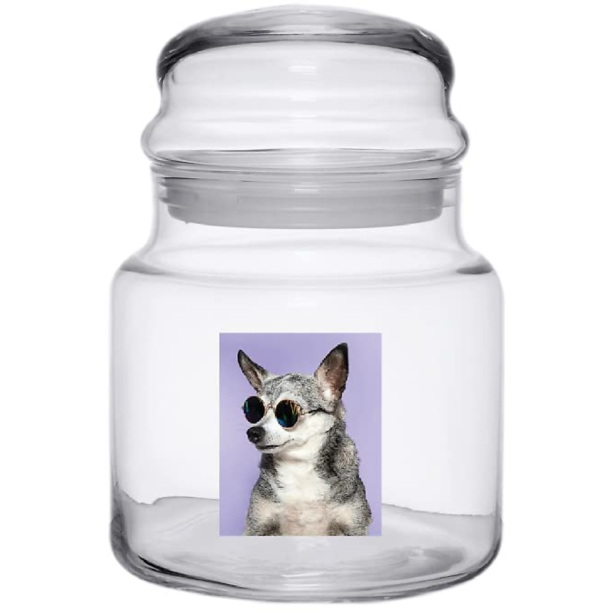 Personalized Glass Candy Jar Storage Container Made in USA - YOUR PHOTO