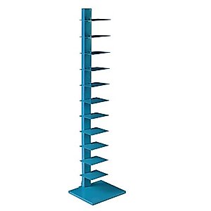 Spine Tower Shelf - Bright Cyan