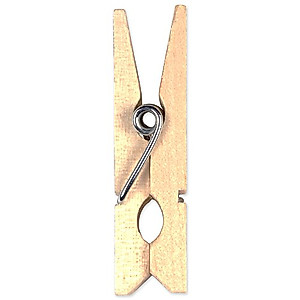 DII Clothesline Collage, Photo Display Collection, Extra Wooden Clips, Set of 50