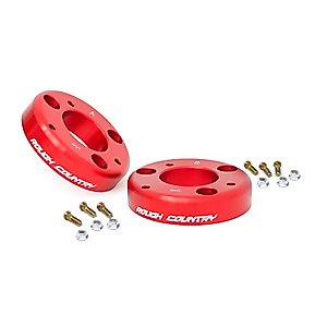 Rough Country 2" Leveling Kit for 2009-2013 Ford F-150 | Anodized Red - 568RED