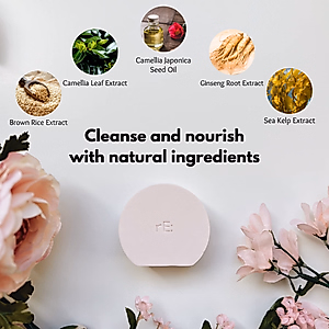 RE: REKURATOR Moisturizing Shampoo Bar with Camellia Oil, Brown Rice Extracts and Natural Ingredients - Sulfate-free, Paraben-free, Cruelty-free, Phthalate-free, pH balanced 100% Vegan, Zero-Waste