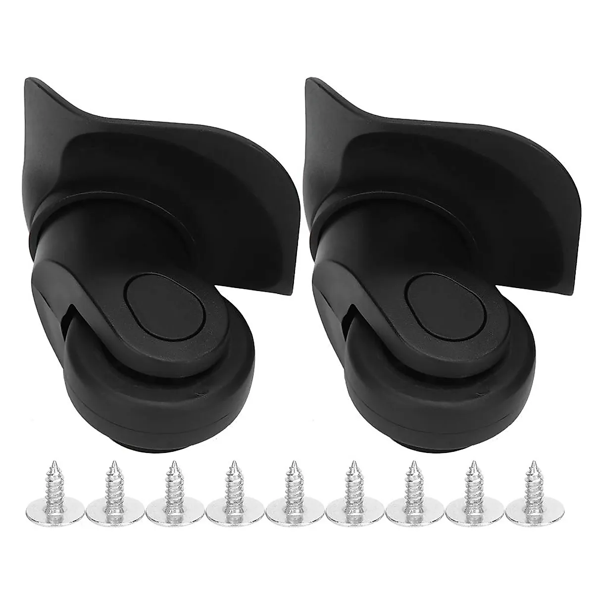 RiToEasysports 1 Pair Replacement Luggage Wheels Suitcase Wheels for Suitcase Parts