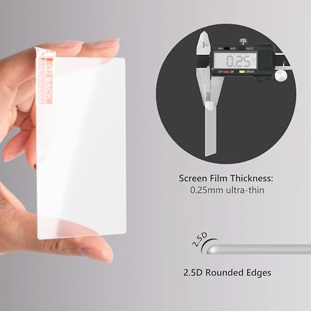 kinokoo Screen Protector for Sony A7R5/A7R V/A9 III Camera, 0.25mm 9H Hardness Sony A7R V/Alpha 7R V/A7RM5/A9M3/A9 III Tempered Glass Film - Anti-Fingerprint & Anti-Scratch (2 Pack)