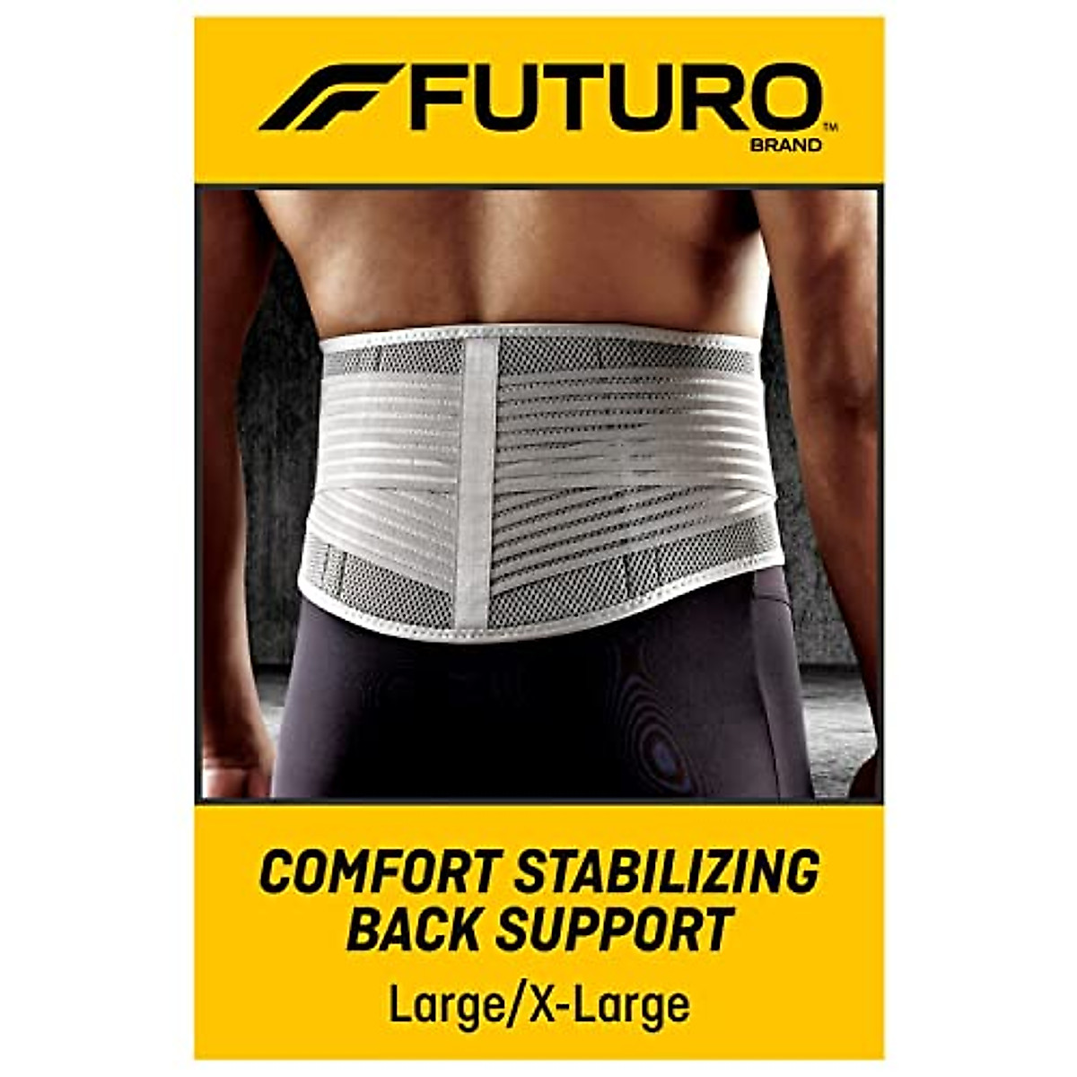 Futuro 46816 Comfort Stabilizing Back Support, Large/X-Large