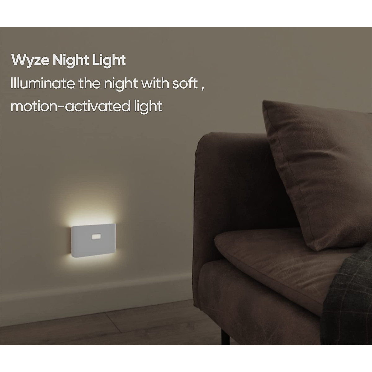 WYZE Smart Scale X Black & 3 Pack WYZE Night Lights