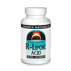 Source Naturals R-Lipoic Acid 50mg, 60 Tablets
