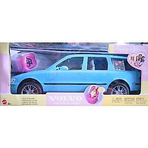 Barbie Happy Family Vehicle - Van w Open/Close Back Hatch, Car Seat w 3 Sounds, & More! (2002)