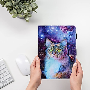 KEROM Case for Galaxy Tab A8 10.5 inch, PU Leather Folio Stand Cover Case for Samsung Galaxy Tab A8 10.5 inch 2022 SM-X200 X205 X207, Multi-Angle Viewing, Auto Wake/Sleep - Elephant