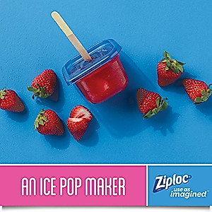 Ziploc Container with One Press Seal, Large Rectangle, 2 ct