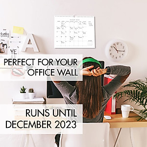Aesthetic 2023 Wall Calendar - The Perfect Monthly Calendar for Easy Planning - Beautiful Calendar Decor to Enhance Your Kitchen or Office