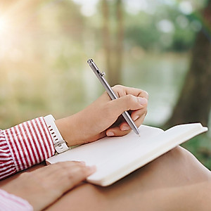 LiulingWSH Mini Titanium Pen, Portable EDC Gadget Outdoor Equipment Personality Creative Signature Pen Mini EDC Pen Outdoor tool