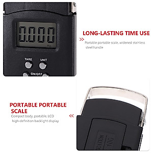 Spring Balance Digital Small Scales Small Weight Scale Hook Scale Home Supplies Home Electronic Scale Kitchen Weight Scale Hanging Scale Fishing Weight Scale Hand Scale Fish Scale