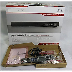 Hikvision DS-7616NI-I2/16P 16CH 16POE 12Mp Resolution 16CH POE NVR for IP Camera Support Two way Audio and Alarm In/OUT (Renewed)