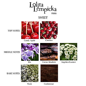 Lolita Lempicka Sweet Eau De Parfum Spray - Floral Gourmand - Ideal for Daily Wear and Special Events - 3.4 Oz