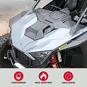 A & UTV PRO Hood Scoop for Polaris RZR PRO XP 2020 2021 2022 2023, RZR PRO R/Turbo R 2022 2023, Air Intake Vent Replacement Accessories, Black, 1PCS