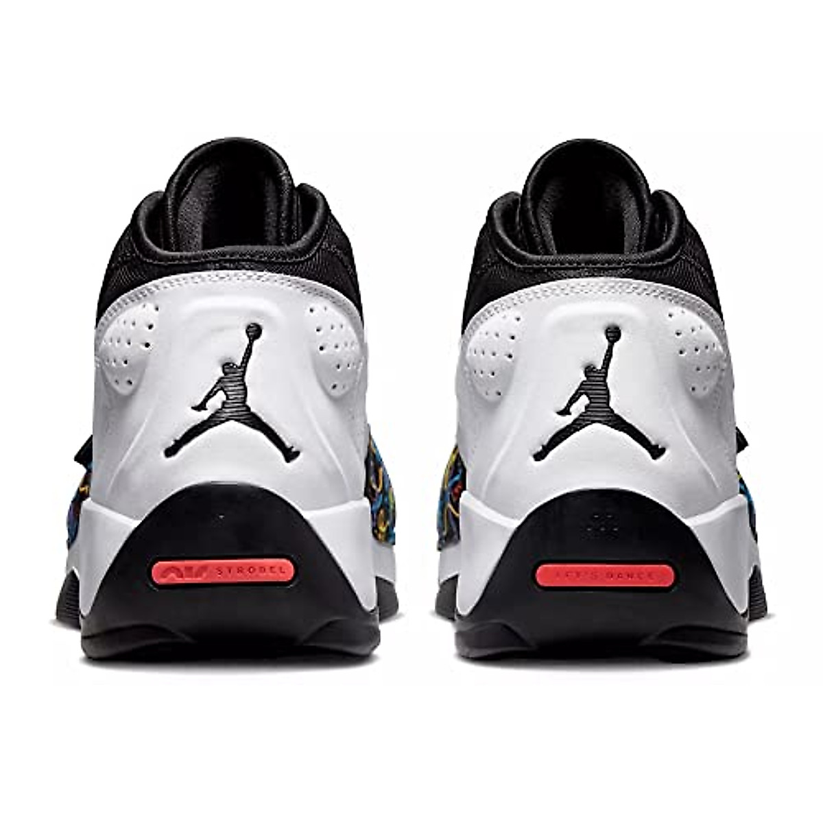 Jordan Boy's Zion 2 (Big Kid) Black/White/Green Strike/Bright Crimson 6 Big Kid M