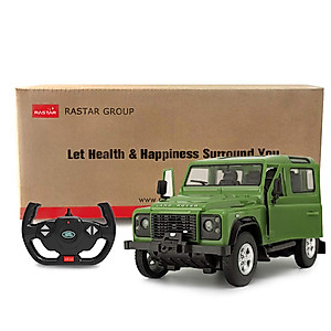 RASTAR Land Rover Defender RC Car, 1/14 Land Rover Remote Control Toy Model Car, Gifts for Dad