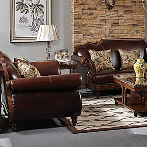 Wood Furniture Legs 6 inch Sofa Legs Pack of 4,Round Couch Legs Espresso Mid Century Desk Legs,Sofa Replacement Parts,For Dresser Legs Sideboard Recliner Couch Circle Chair Couch Riser Coffee Table