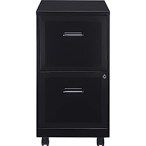 Lorell File Cabinet, Black -