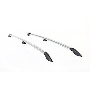 Perrycraft AVXX78-SV Aventura Silver 78" Long Drill-in Installation Roof Rail