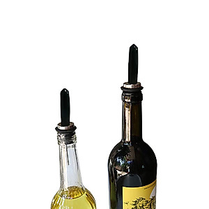 GOLF Pout Spouts caps for Liquor Bottles, 50 Pcs Rubber Pourer Spout Cover Liquor Bottles Dust Caps [New Upgrade]