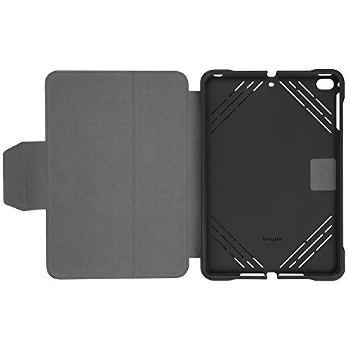 Targus Pro-Tek Case for Apple iPad Mini (5th gen), iPad Mini 4, 3, 2 and iPad Mini Hands-Free Stand Protective Cover Case, Military Grade Drop- Safe Protection, Secure Closure, Black (THZ695GL)