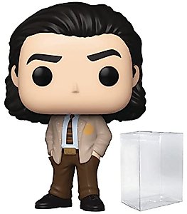 POP Marvel: Loki - Loki in Suit Funko Vinyl Figure (Bundled with Compatible Box Protector Case)