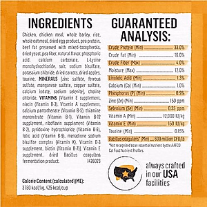 Purina Beyond Natural Dry Cat Food Wholesome Ingredients for Whole Health White Meat Chicken and Whole Oat Meal Recipe - 3 lb. Bag