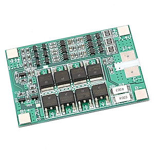 Lithium Battery Protection Board, Li-ion Lithium Battery PCB Protection Board Module 3S 12V 40A Board BMS PCB Board with Balance Charging