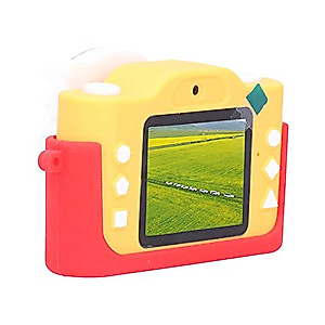 Camera Cartoon Santa Claus Video Dual Camera USB Rechargeable Music Camera for Children and Toddlers Boys and Girls