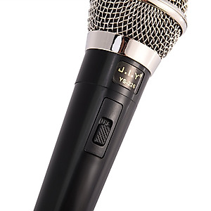 Karaoke Microphone, Dynamic Vocal Microphone for Speaker, Handheld Professional Wired Dynamic Microphone Clear Voice for Karaoke Vocal Music