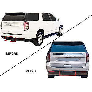 APA Replacement for Rear Trailer Hitch Cover on Bumper 2021 2022 2023 Tahoe Suburban Yukon Yukon Denali Yukon XL Yukon XL Denali 85139540 GM1129130