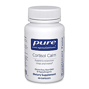 Pure Encapsulations Cortisol Calm | Supplement to Support Relaxation and Restful Sleep During Times of Occasional Stress* | 60 Capsules