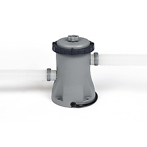 Bestway Oval Above Ground Pool Set (10' x 6'7" x 33")| Includes Filter Pump & ChemConnect Dispenser