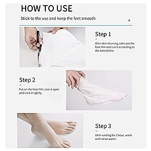 Vemofoper Hand and Foot Peel Mask Set with Lavender for Dry Cracked Skin, Hydrating & Moisturing Socks(4pack)+Gloves(2pack)