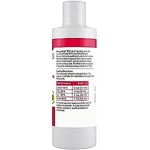 Omega-Caps ES Liquid - Vitamins, Minerals, Omega-3 Fatty Acids, Antioxidants for Dogs and Cats - 8 fl oz