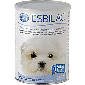 (3 Pack) Pet Ag Esbilac Powder Puppy Milk Replacer and Dog Food Supplement - 12 Ounce