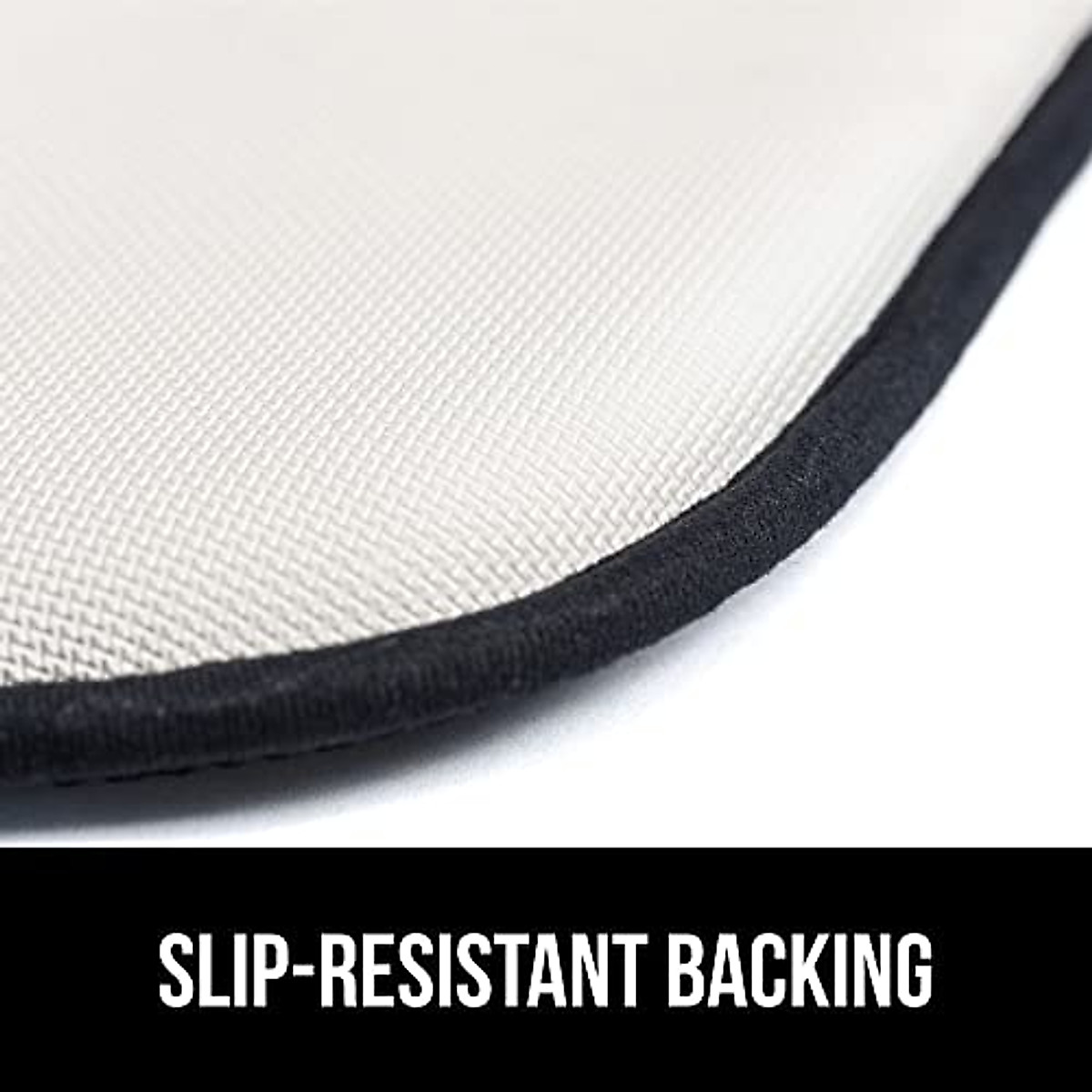 Gorilla Grip Memory Foam Chair Cushions, Comfortable Pads for Dining Room, Kitchen Table, Office Chairs, Stay in Place Backing, Comfortable Microfiber Seat Pad Cushion, Set of 4, 16x16, Black