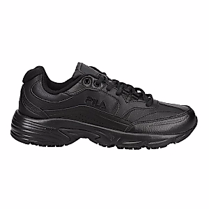 Fila Men's Memory Workshift-m Shoes, Black/Black/Black, 10.5 M US