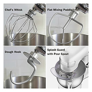 Cuisinart SM-50R 5.5-Quart Stand Mixer, Ruby Red (Renewed)