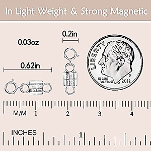 925 Sterling Silver Necklace Clasps and Closures,Gold and Silver Bracelet Clasp Converter for Jewelry Making Supplies,Chain Extender Connector for Small Necklace Bracelet