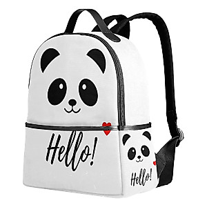 Use4 Hipster Cat Union Jack Polyester Backpack School Travel Bag (Color12)