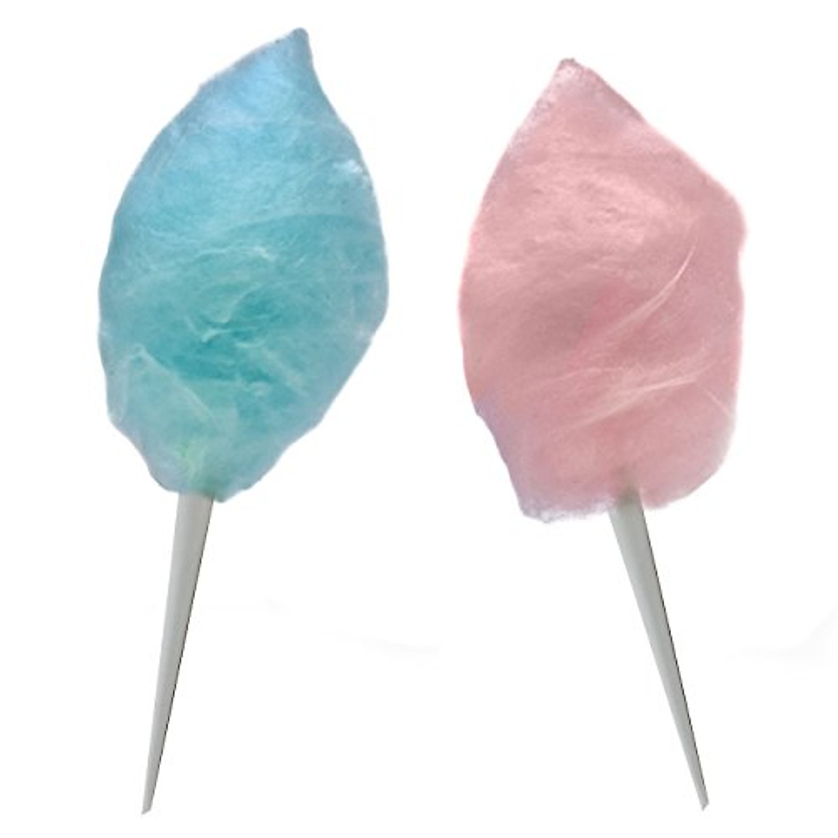 The Candery Cotton Candy Machine and Floss Bundle- Bright, Colorful Style- Sugar Free Candy, Sugar Floss, for Birthday Parties - Includes 3 Floss Sugar Flavors 12oz Jars and 50 Paper Cones & Scooper