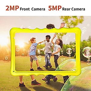 10 inch Kids Tablet, Android 12 Tablet for Kids,Google Tablet with 2GB RAM &32GB ROM,1280 * 800 IPS,2MP Front 5 MP Rear Camera,Kids Tablet with Colorful Kid-Proof Case,Ideal Kids Gift