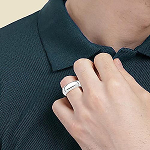 Diamond2Deal 925 Sterling Silver 7mm Wedding Band Ring