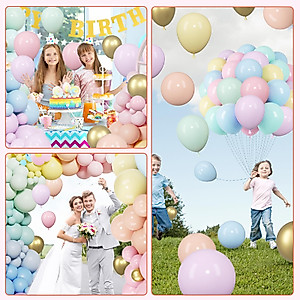 181pcs Pastel Balloon Arch Pastel Rainbow Balloon Garland Kit for Birthday Wedding,Unicorn Macaron Party Decoration Globos para Decoration de Fiestas